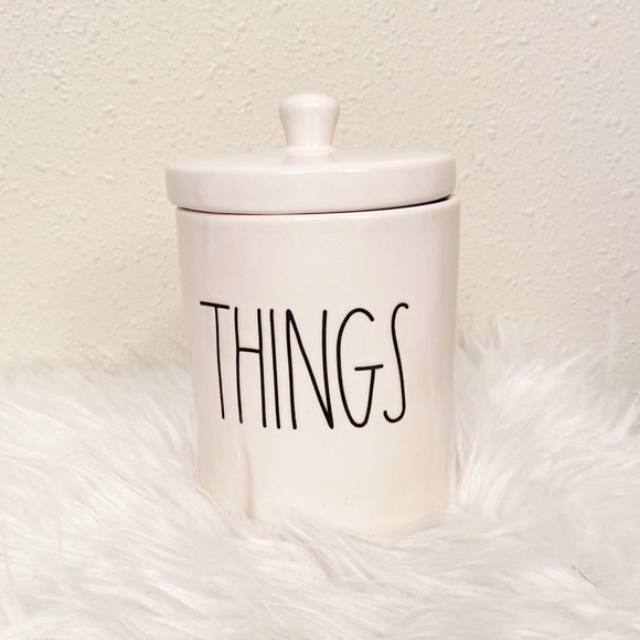 Rae Dunn | Bath | Rae Dunn Things Small Canister | Poshmark